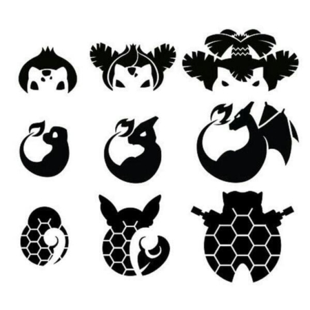 Pokemon Stencils | Free Printable