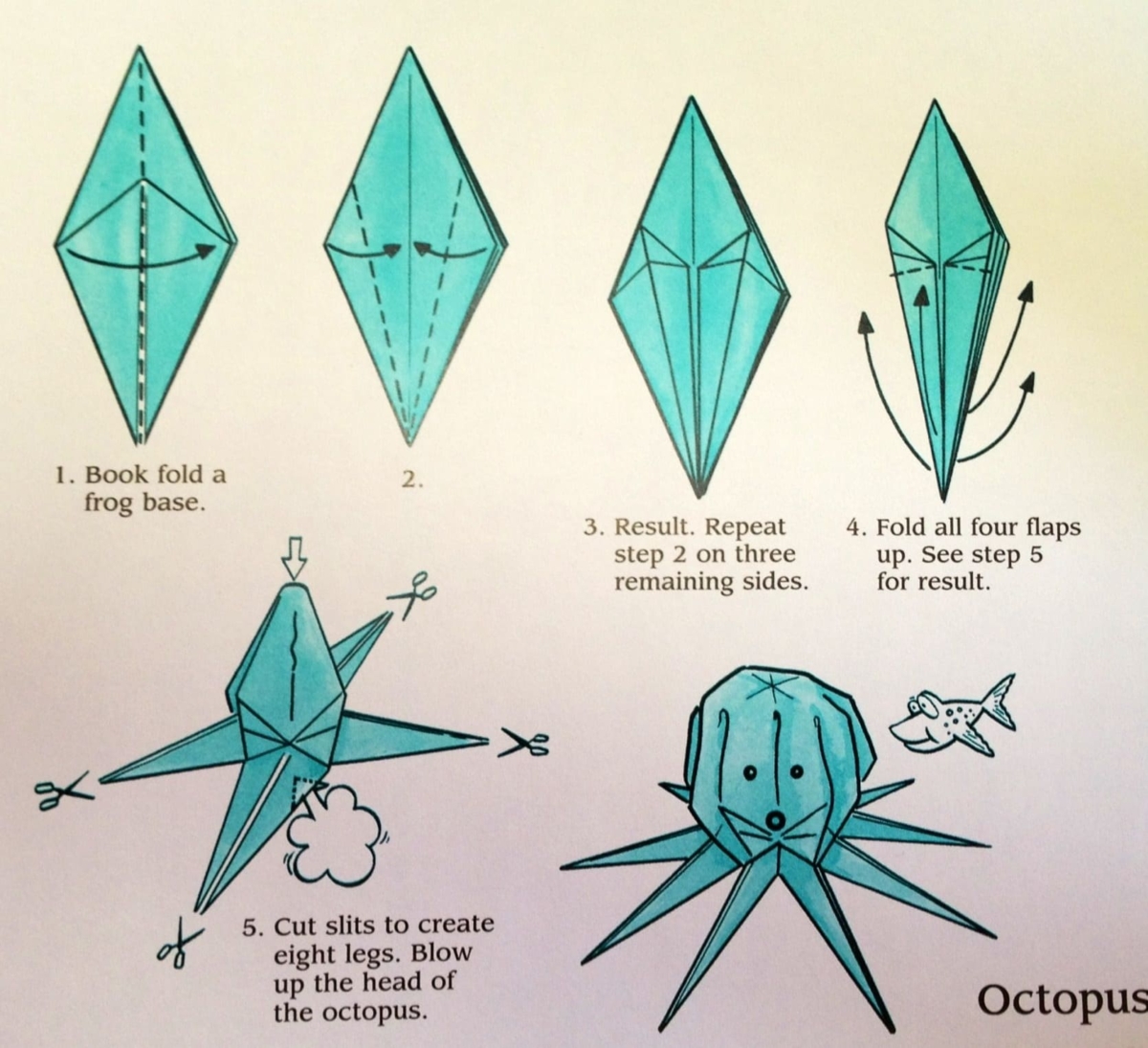 Imágenes de Origami Plantilla para Imprimir