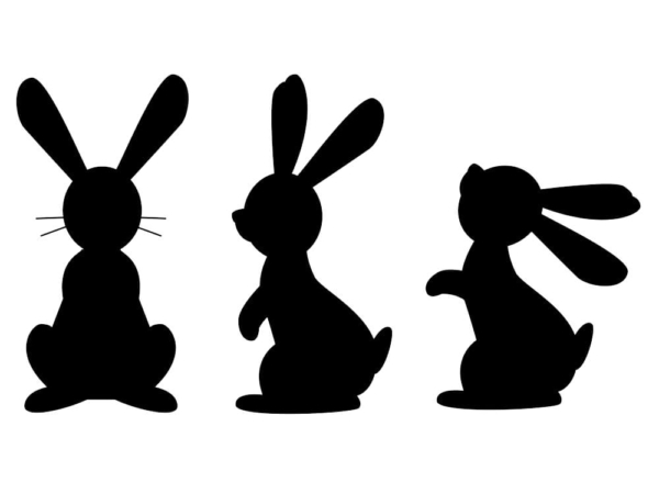 Plantillas de Conejo para Imprimir