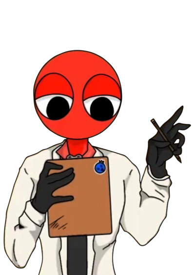 Imágenes Prediseñadas de Red Rainbow Friends | Descargar PNG