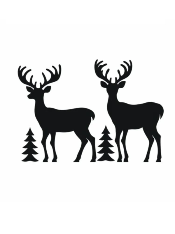 Reindeer Stencils | Free Printable