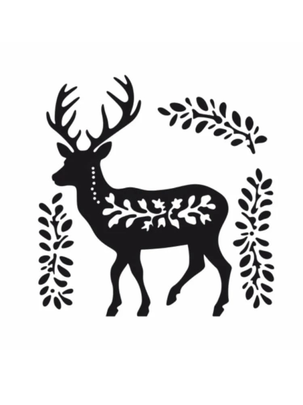 Reindeer Stencils | Free Printable