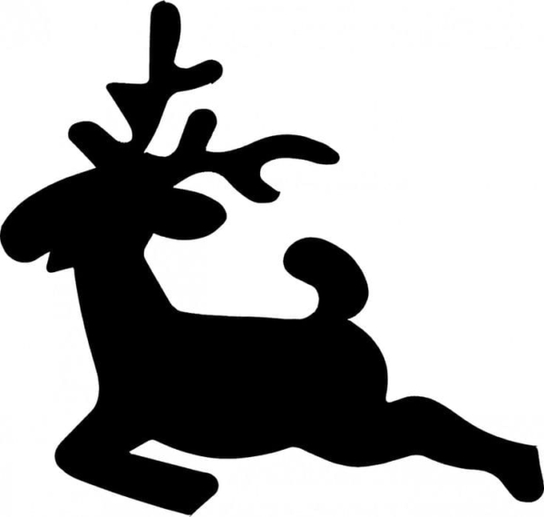 Reindeer Stencils | Free Printable