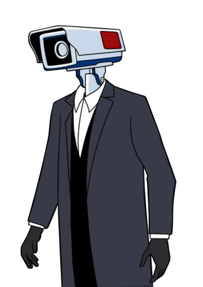 Immagini di Skibidi Toilet su sfondo trasparente