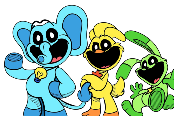 Smiling Critters Cliparts PNG