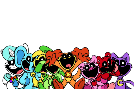 Smiling Critters Cliparts PNG