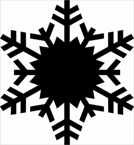 Snowflake Stencils | Free Printable