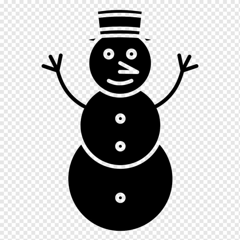 Plantillas de Muñeco de Nieve para Imprimir