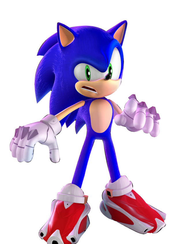 Immagini di Sonic Prime su sfondo trasparente