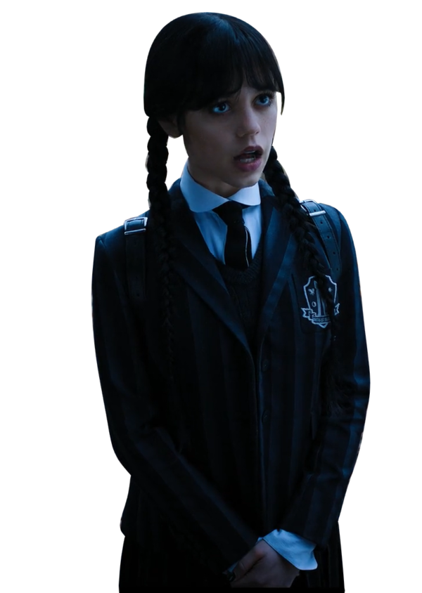 Bezpłatne Obrazy Wednesday Addams PNG