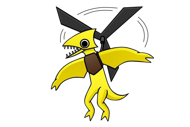 Yellow Rainbow Friends 2 Cliparts