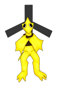 Yellow Rainbow Friends 2 Cliparts