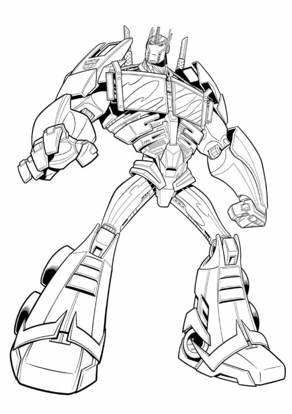 Coloring Pages Transformers. 100 Best Images Free Printable