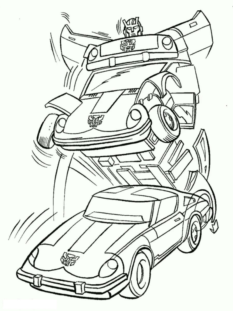 Coloring Pages Transformers. 100 Best Images Free Printable
